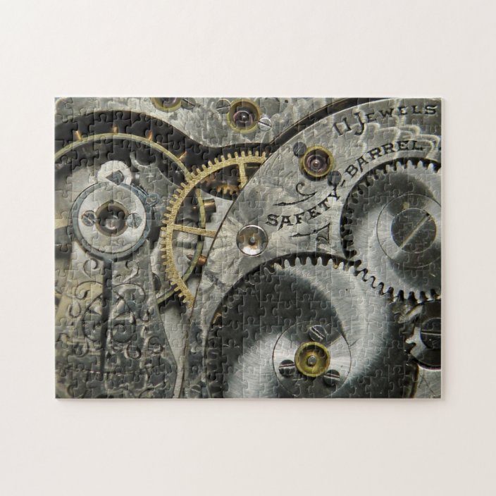 Vintage Clockwork Puzzle | Zazzle.co.uk