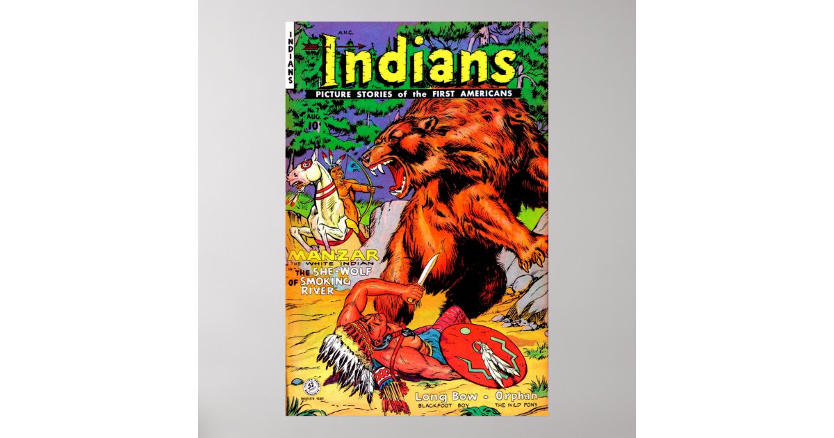 Vintage Comic Cover Poster | Zazzle