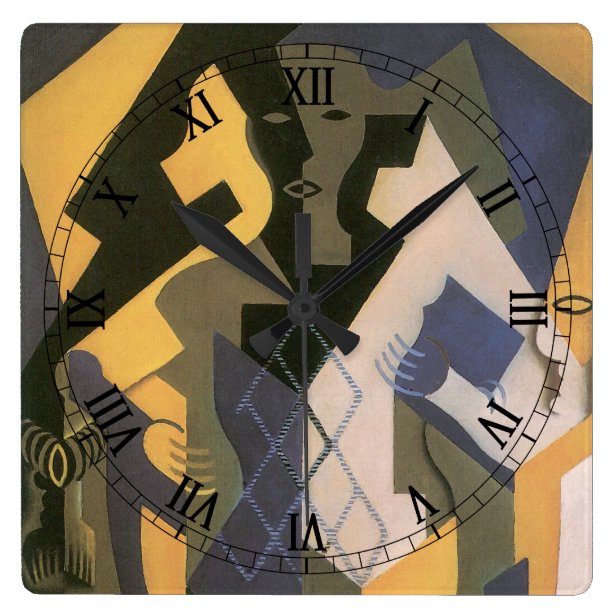 Cubism Wall Clocks | Zazzle UK