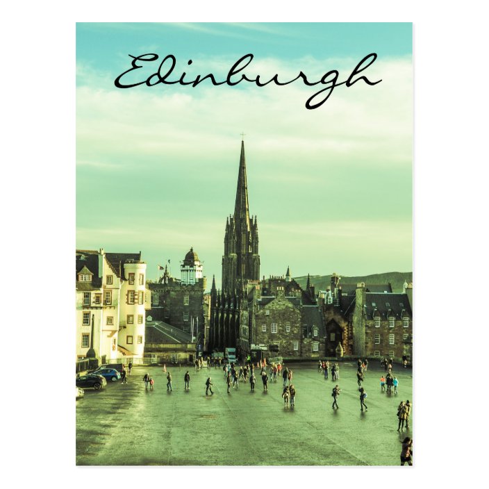 Vintage Edinburgh Postcard | Zazzle.co.uk
