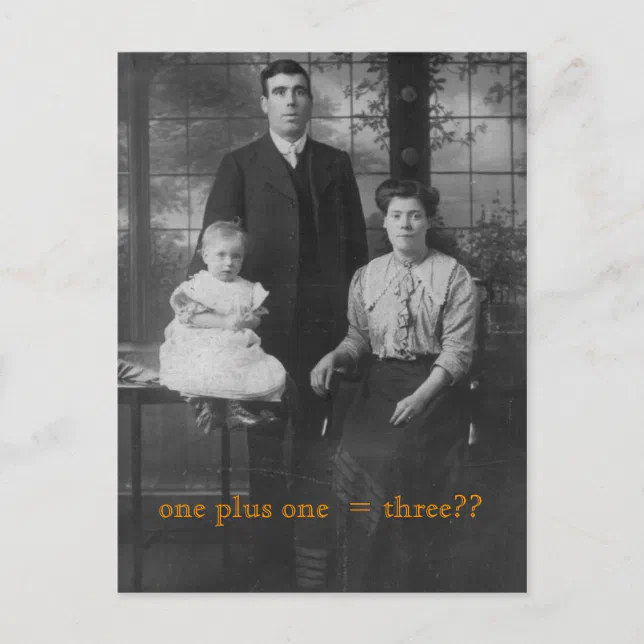 Vintage Family Postcard | Zazzle