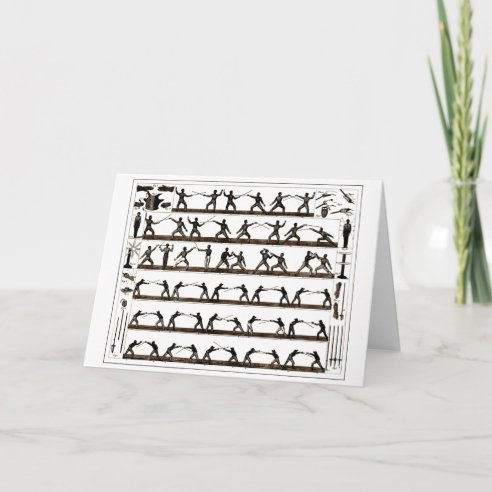 Fencing Cards | Zazzle UK