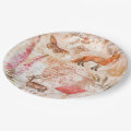 Vintage Forest Animals Pattern Paper Plate | Zazzle