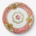 Vinyl music record novelty paper plates for party | Zazzle