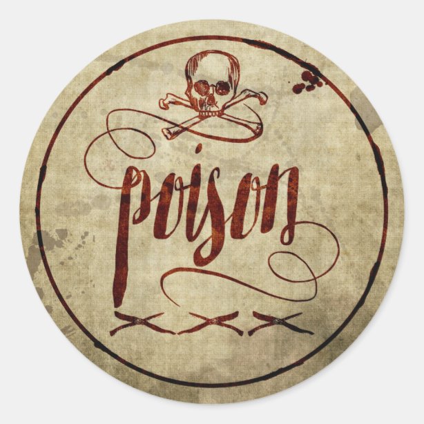 Poison Stickers & Labels | Zazzle UK