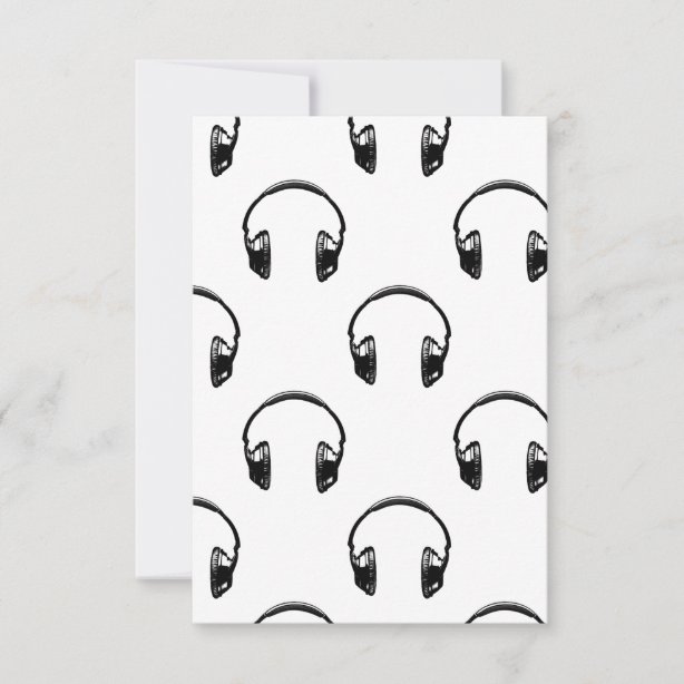 Headphones Cards | Zazzle UK