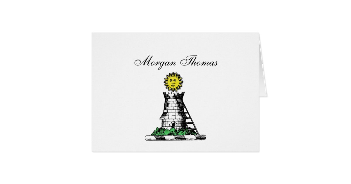 Vintage Heraldic Mediaeval Castle Emblem Crest | Zazzle