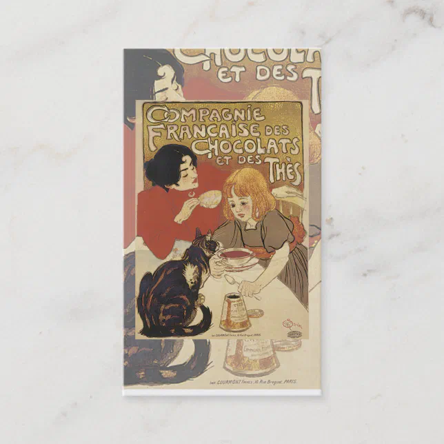 Vintage Hot Chocolate Card | Zazzle