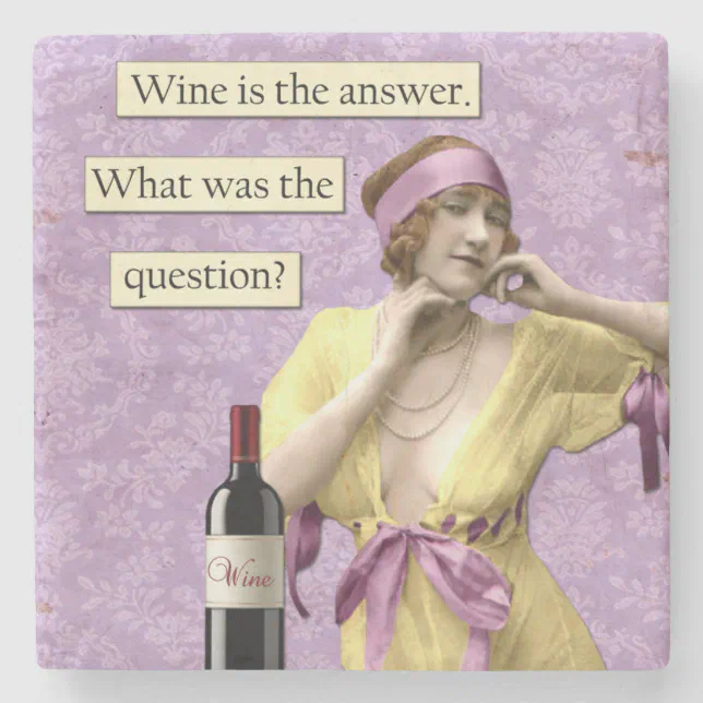 Vintage Humor Coaster | Zazzle