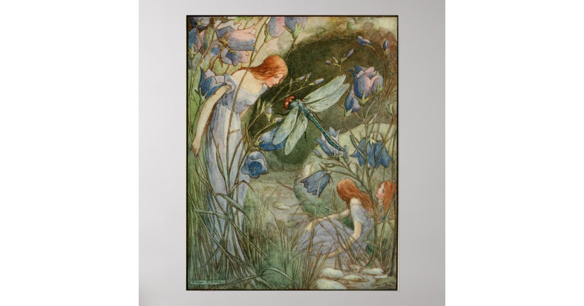 Vintage Illustration by Frank C. Pape Poster | Zazzle