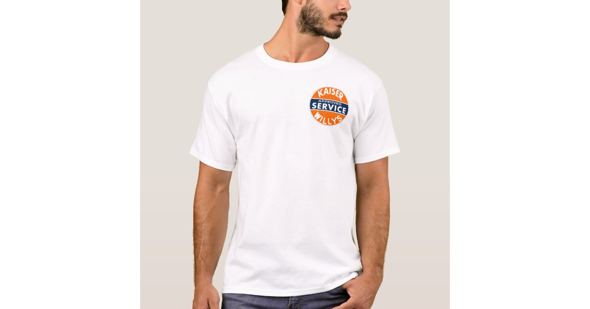 Vintage Kaiser Willys service sign T-Shirt | Zazzle