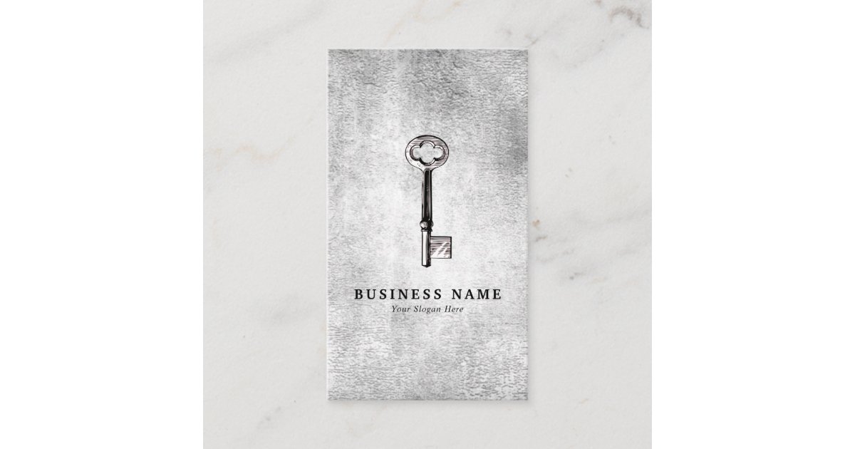 Vintage Key Business Card | Zazzle