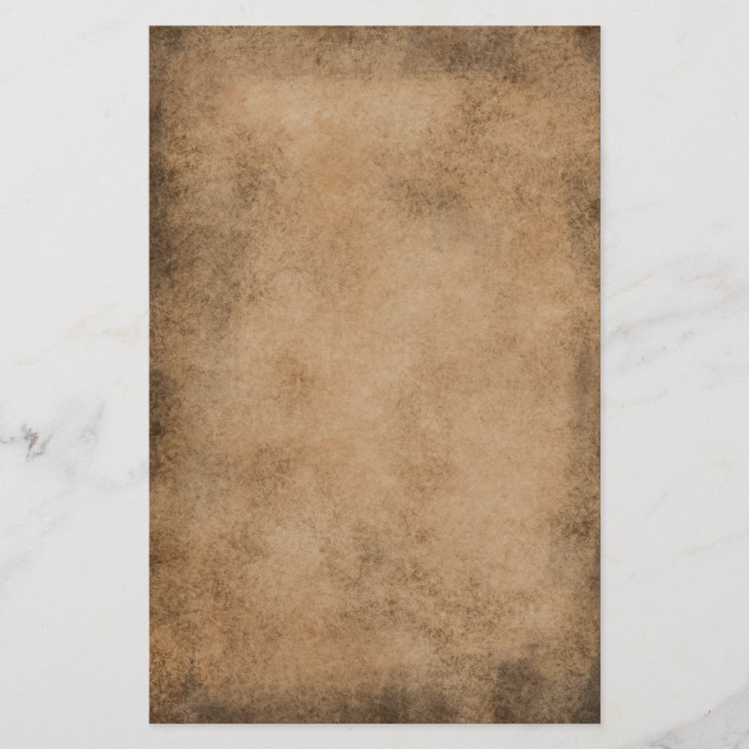 Vintage parchment paper stationery | Zazzle