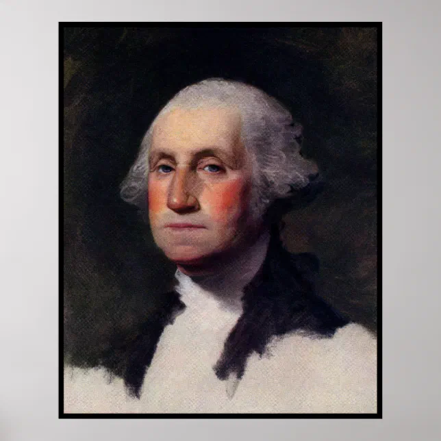 Vintage President portrait of George Washington Poster | Zazzle