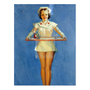 Vintage Nurse Postcards | Zazzle UK