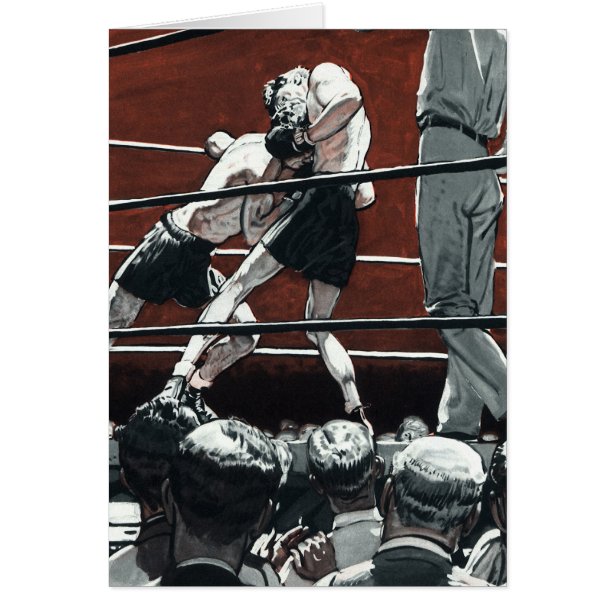 Boxing Ring Cards | Zazzle UK