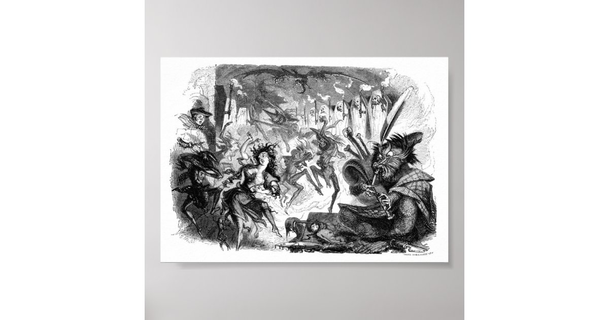 Vintage Surrealistic Book Illustration Poster | Zazzle