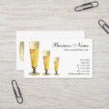 Vintage Tall Frosty Draught Beer, Alcohol Beverage Business Card | Zazzle