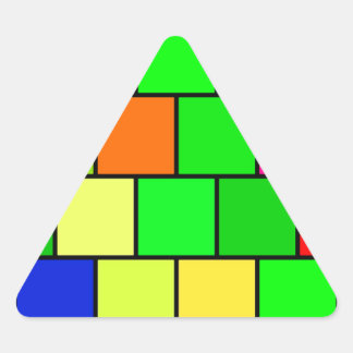 72+ Tile Triangle Stickers | Zazzle