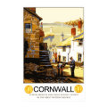 Vintage travel,Cornwall Poster | Zazzle