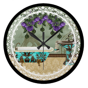 Bathroom Wall Clocks | Zazzle UK