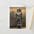 Vintage Victorian Diver Suit Postcard | Zazzle