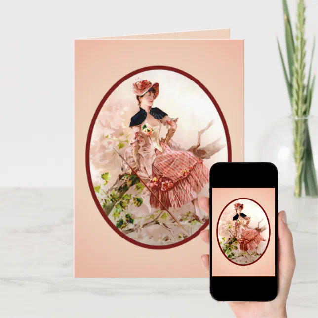 Vintage Victorian Mothers Day Card Zazzle