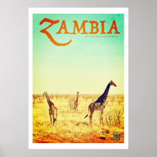 Zambia Posters & Prints | Zazzle UK