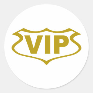 Vip Stickers & Labels | Zazzle UK