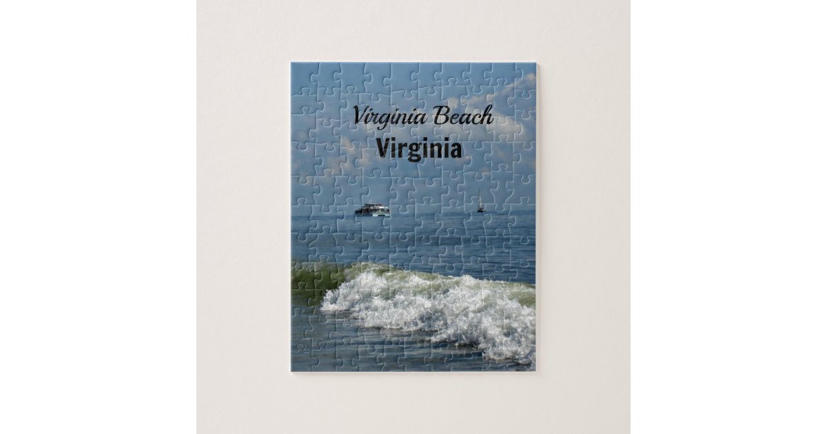 Virginia Beach, Virginia Jigsaw Puzzle | Zazzle