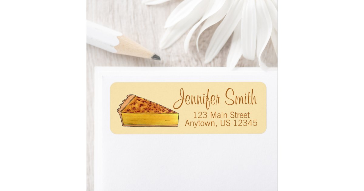 Virginia Chess Pie Southern Dessert Baked By | Zazzle