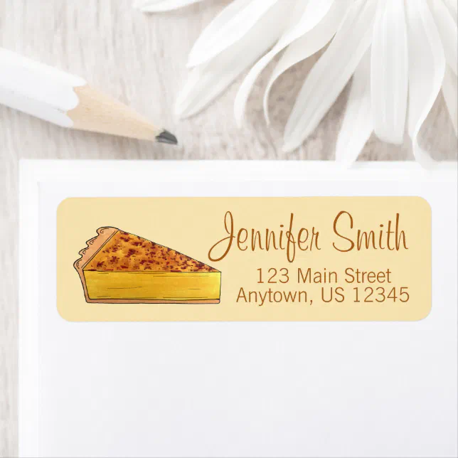 Virginia Chess Pie Southern Dessert Baked By | Zazzle