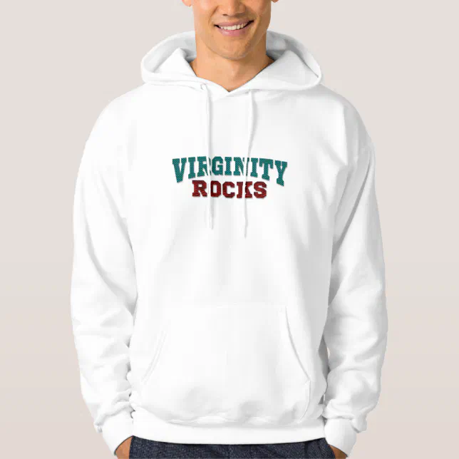 Virginity Rocks, Funny Skippy The Virgin Hoodie | Zazzle