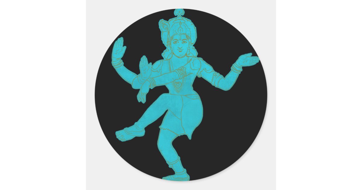 Vishnu Classic Round Sticker | Zazzle