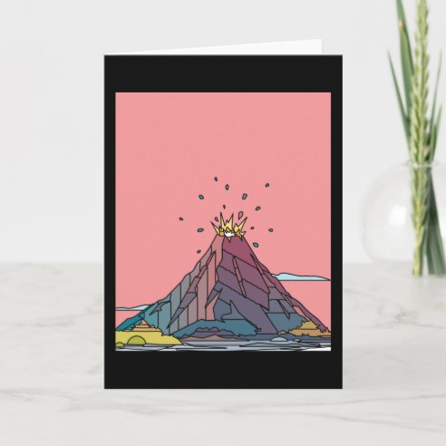 Volcano Cards | Zazzle UK