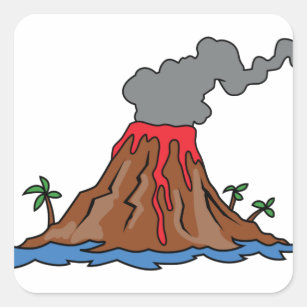Volcano Stickers & Labels | Zazzle UK