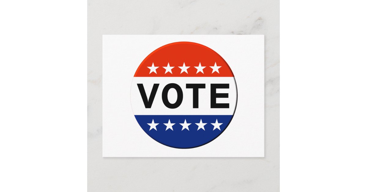 Vote 2026 Midterm Election Postcard | Zazzle