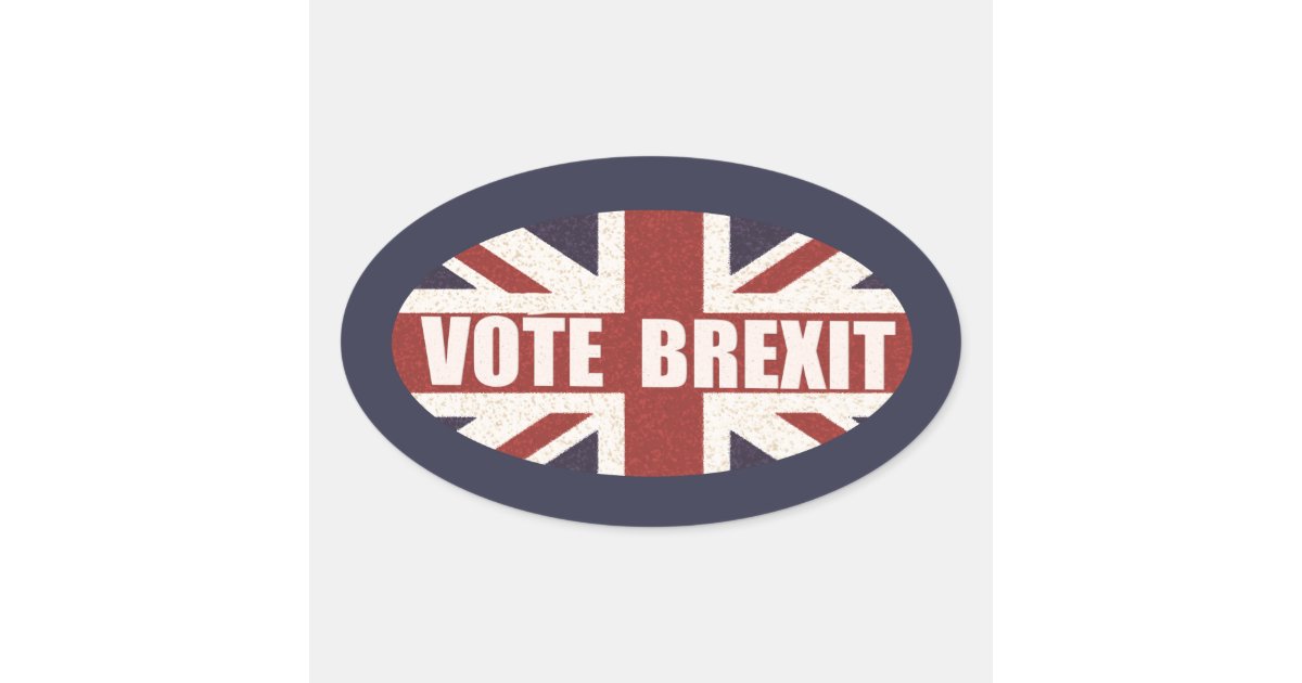 Vote Brexit Stickers | Zazzle