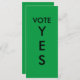 Voting Paddle YES | Zazzle