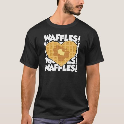 Waffles T-Shirts & Shirt Designs | Zazzle UK