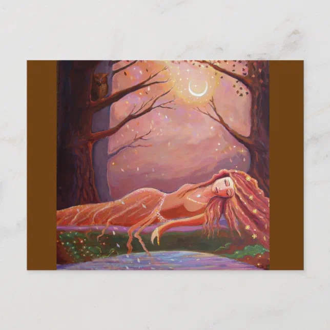 Waiting For A Dream - Fantasy Art Postcard | Zazzle