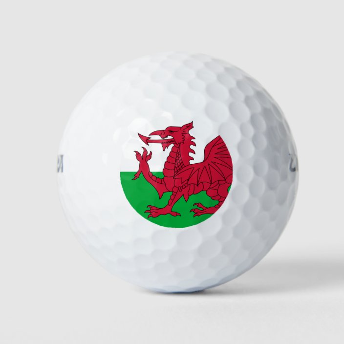 wales flag golf balls | Zazzle.co.uk