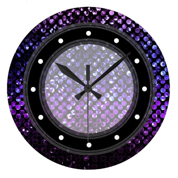 Bling Wall Clocks | Zazzle UK