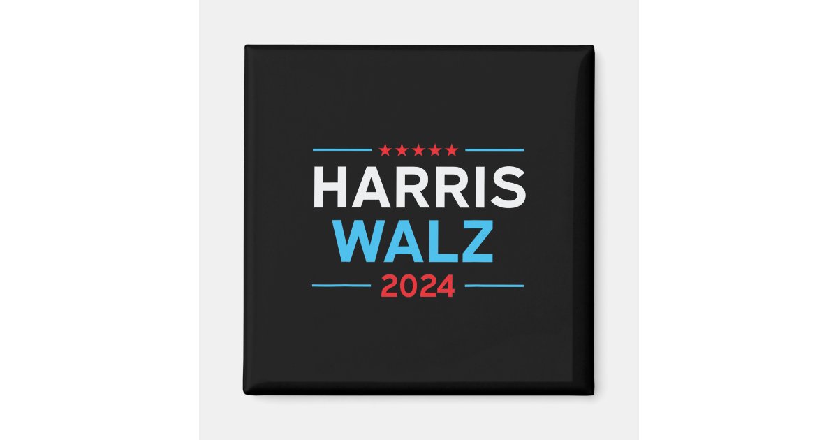 Waltz 2024 Walz President Vp Kamala Harris Tim Wal Magnet | Zazzle