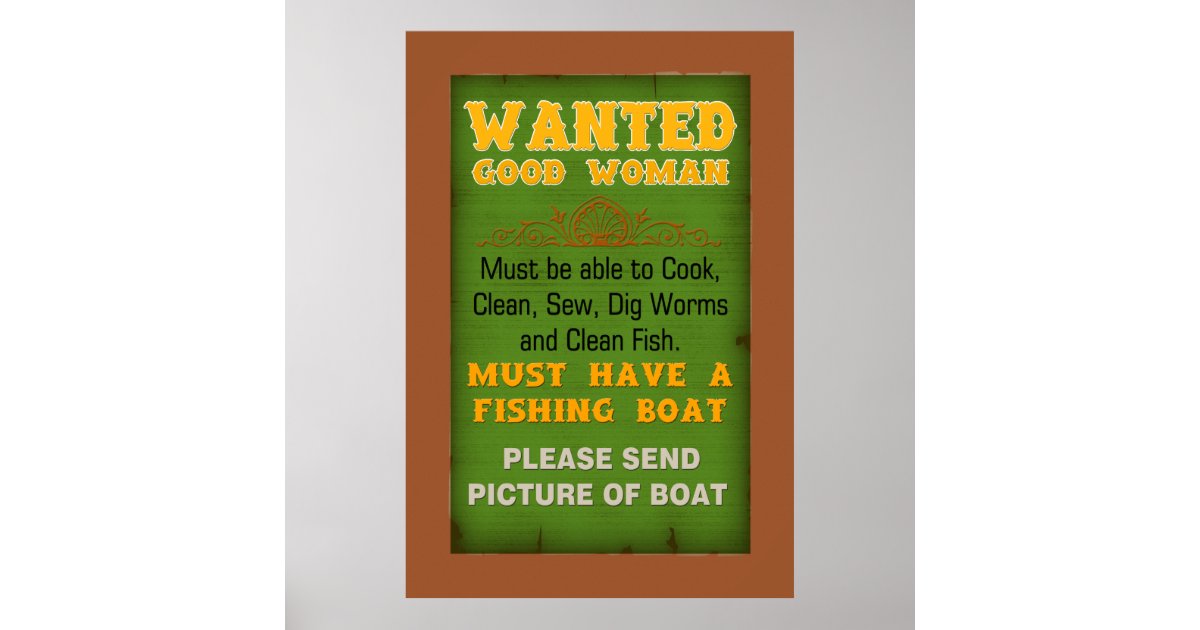 Wanted Good Woman Poster | Zazzle