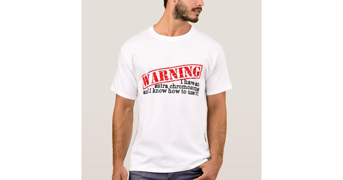 Warning T-Shirt | Zazzle
