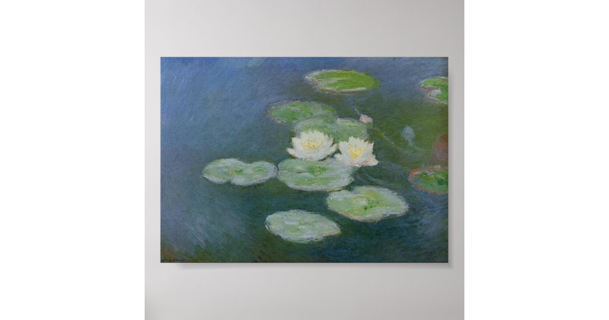 Water Lilies , Pond Van Gogh Famous Painting Poster | Zazzle