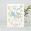 Water Slide Birthday Party Bash Invitation | Zazzle