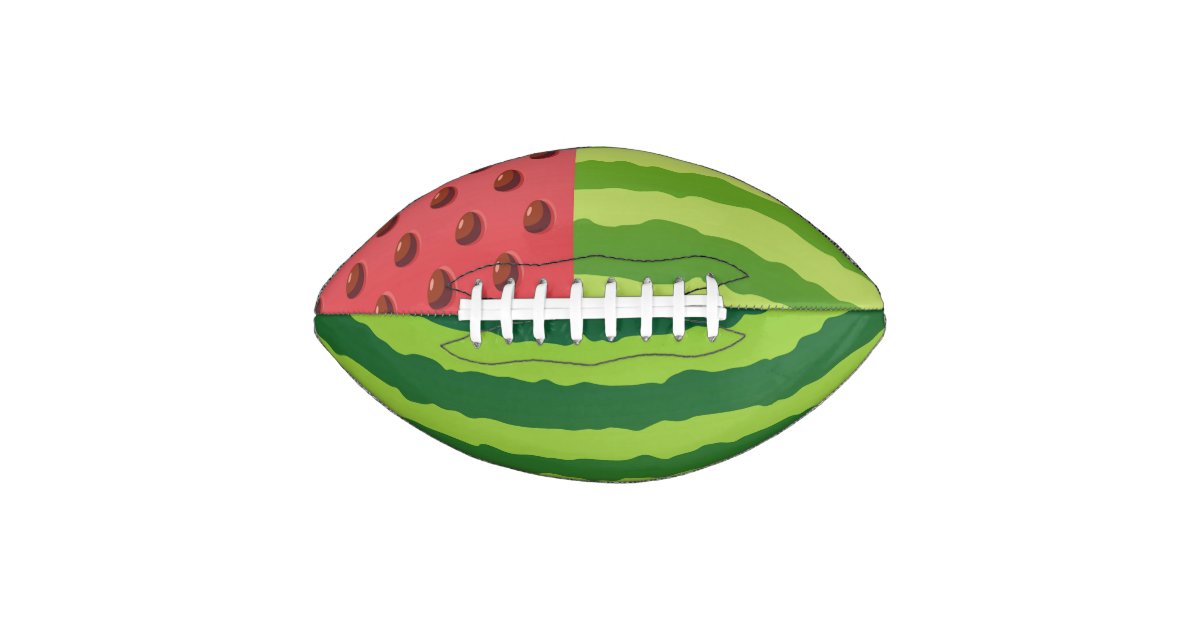 Watermelon Flag American Football | Zazzle