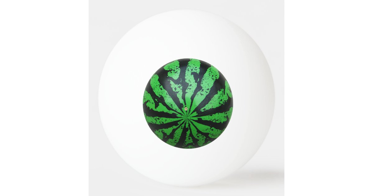 Watermelon Football / Soccer Ball | Zazzle